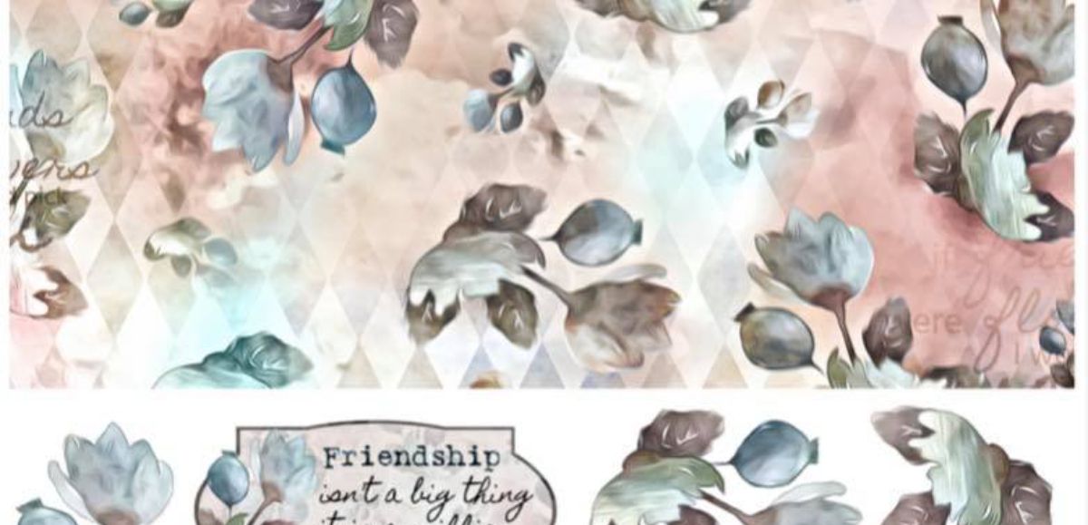 Free downloadable paper - Dear friend collection page 6a - Buymeacoffee