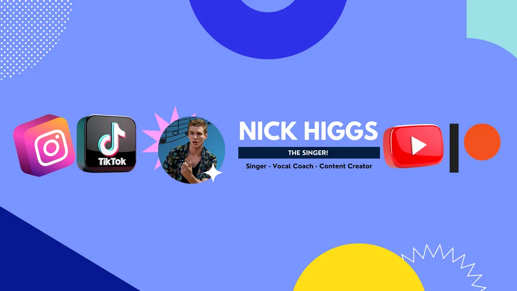 Nick Higgs The Singer is creating vocal covers, music memes, and top ...