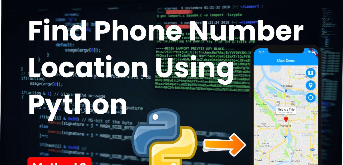 Python Projects Find Phone Number Location Using Python In MAP