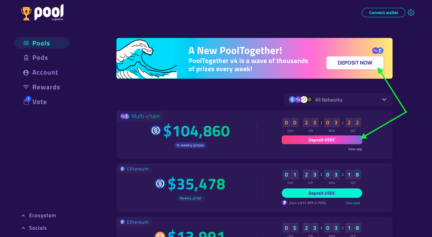 The New Wave of DeFi: PoolTogether Goes Multi-chain