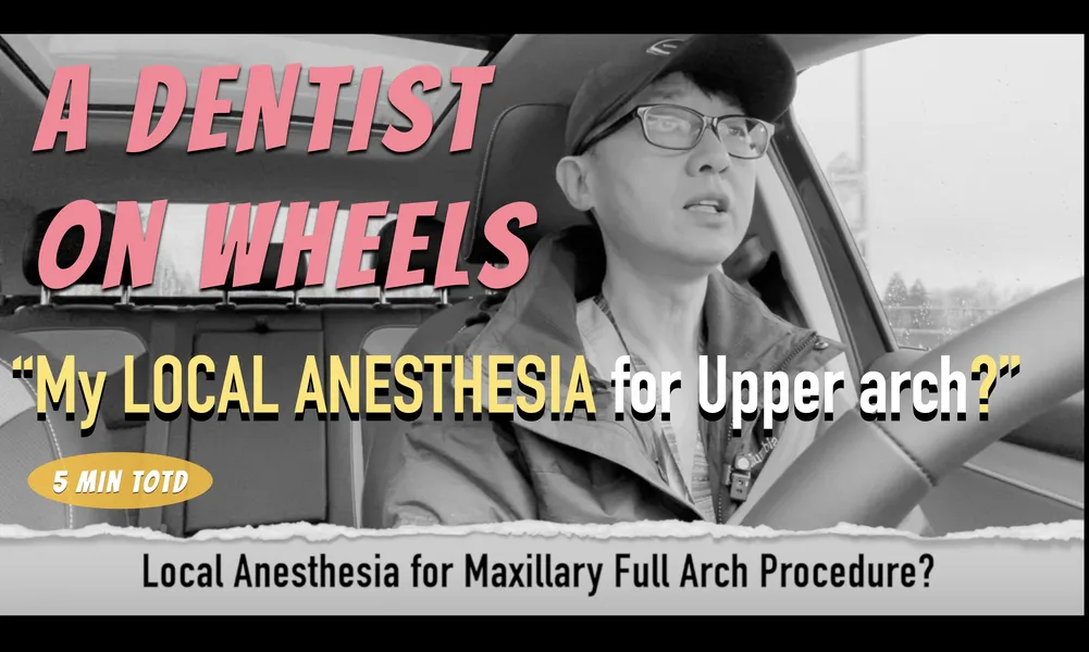 DOW ep06: FULL ARCH LOCAL ANESTHESIA? 😲 — dr mark kwon
