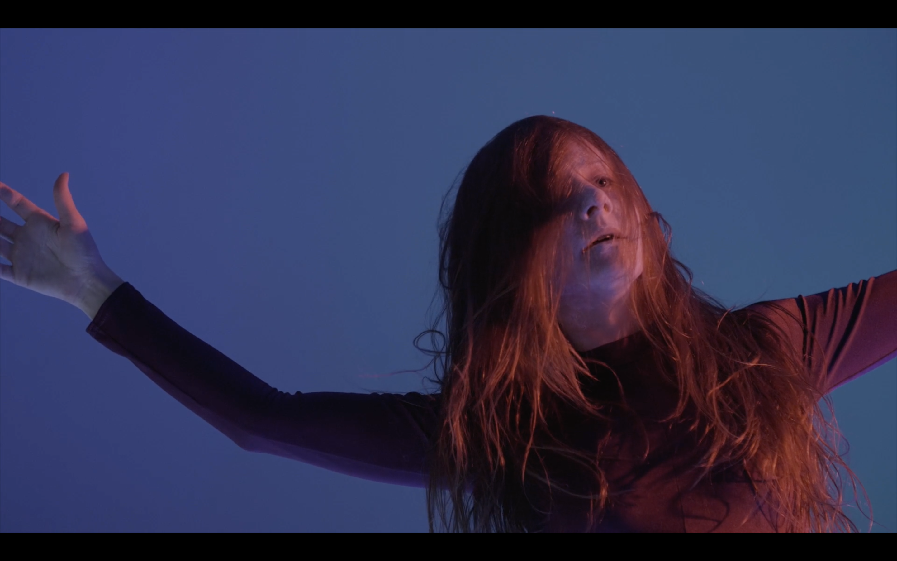 Still from video performance, TRAUMA RESPONSE 2021 — Nara Walker