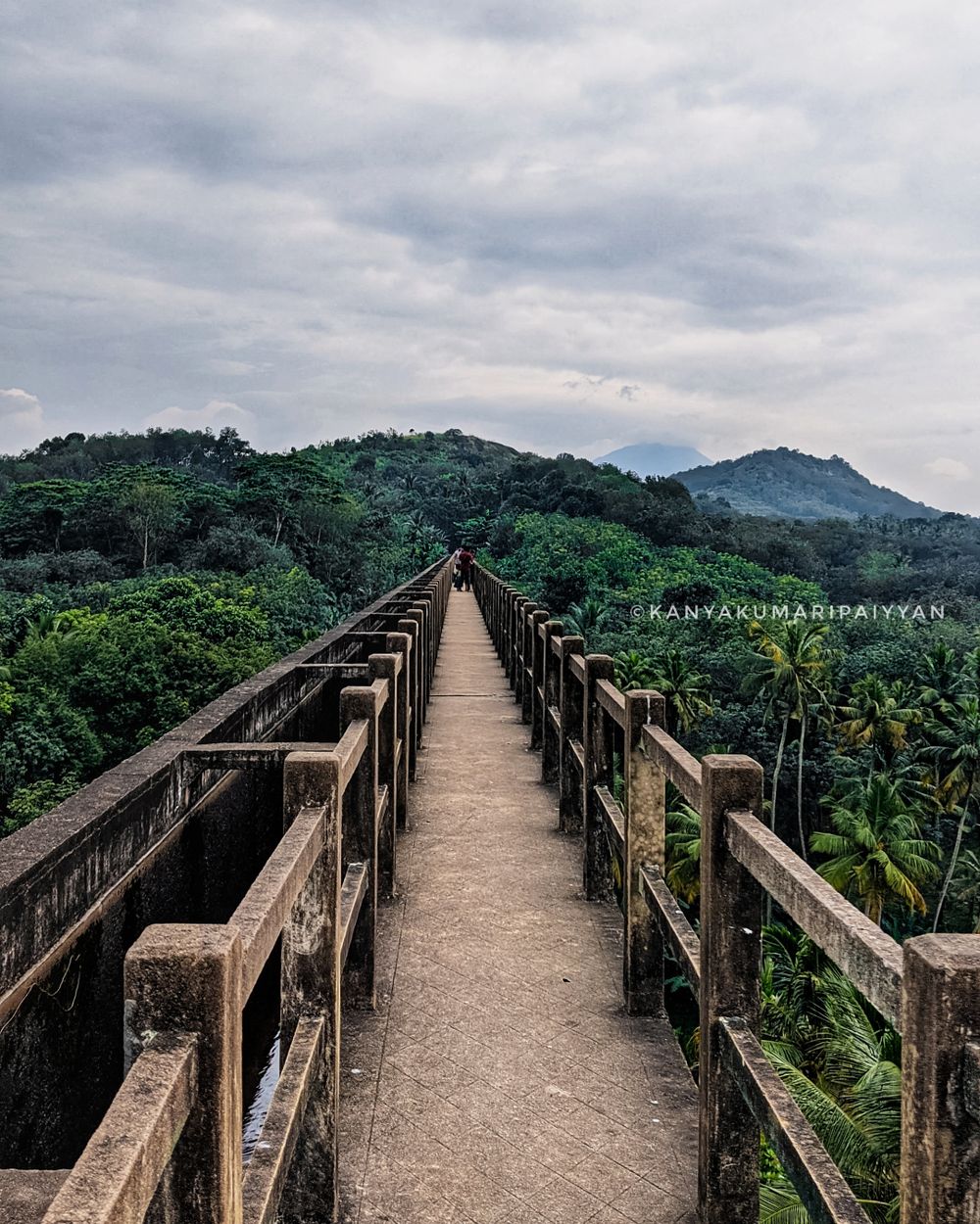 Mathoor Hanging Bridge — Kanyakumari Paiyyan