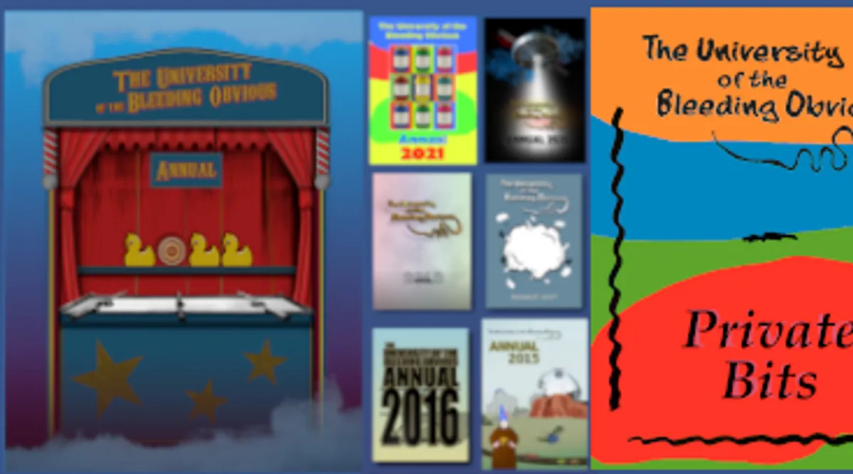 The University of the Bleeding Obvious is Comedy from the UK's seventh ...