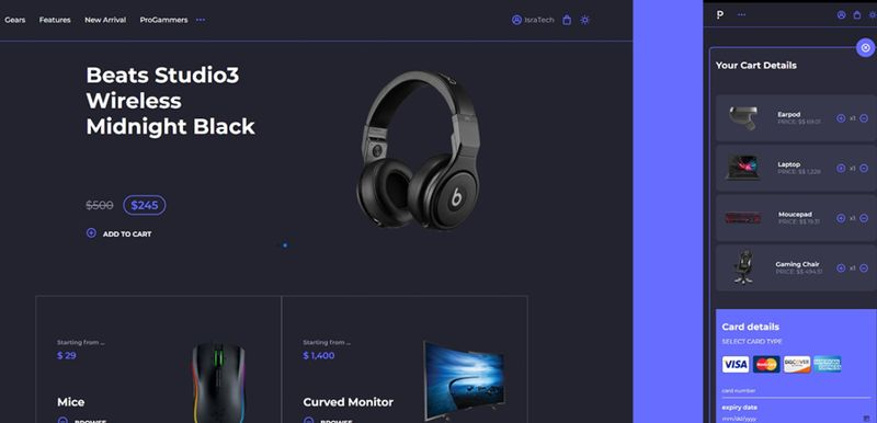 IsraTech is a freelance developer using HTML, CSS & JavaScript (React) and PHP - Buymeacoffee