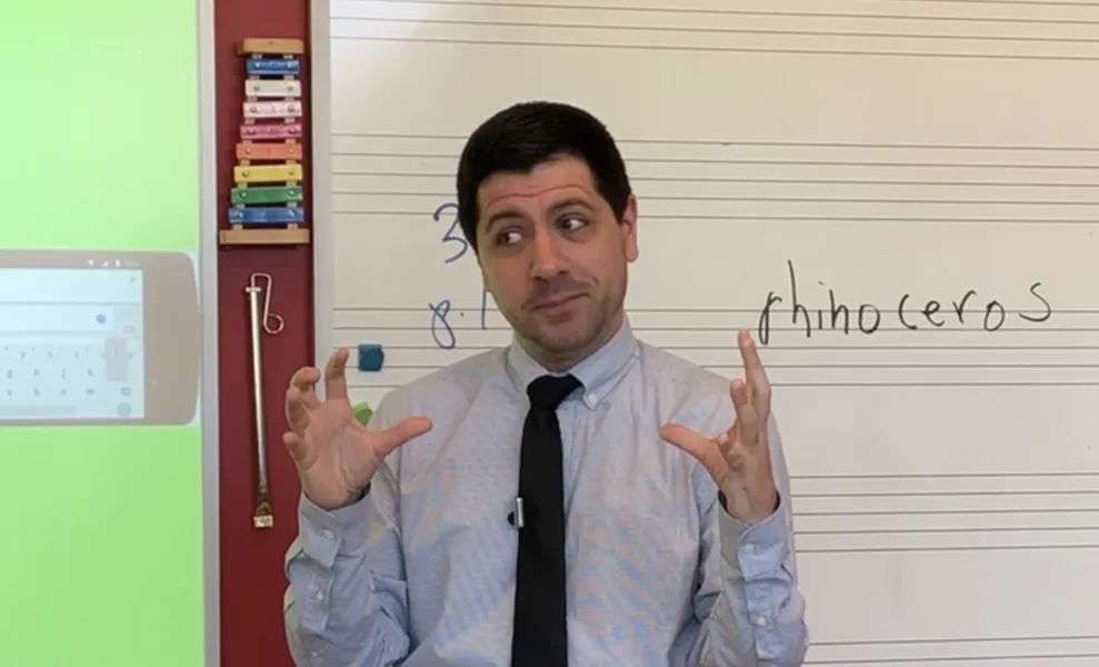 Andy Mullen is creating audiation-based teaching and learning materials.