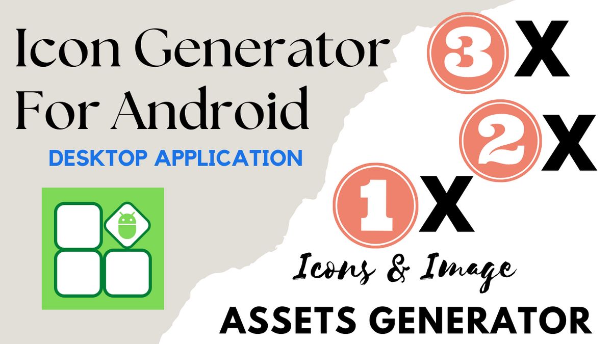 Android App Icon Generator For Apps | Icons | Image Assets — ᗪᗴᗰO ...