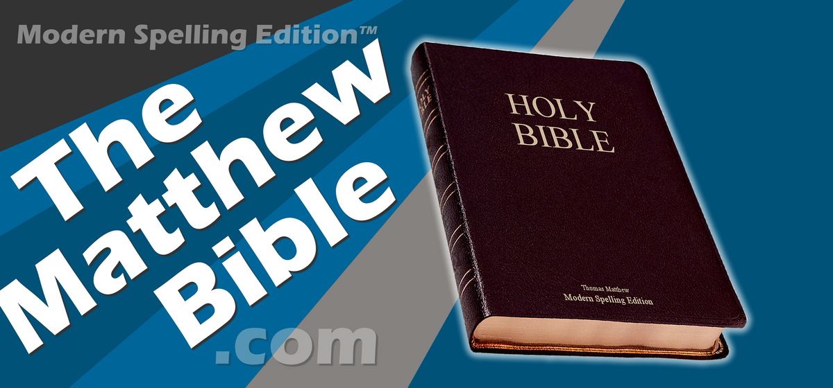 The Matthew Bible — Nathan & Team - Buymeacoffee