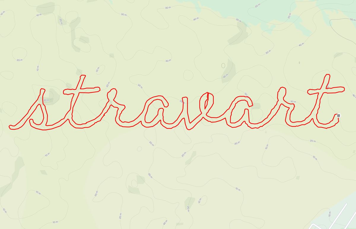 strav.art is the greatest collection of Strava Art in the world!