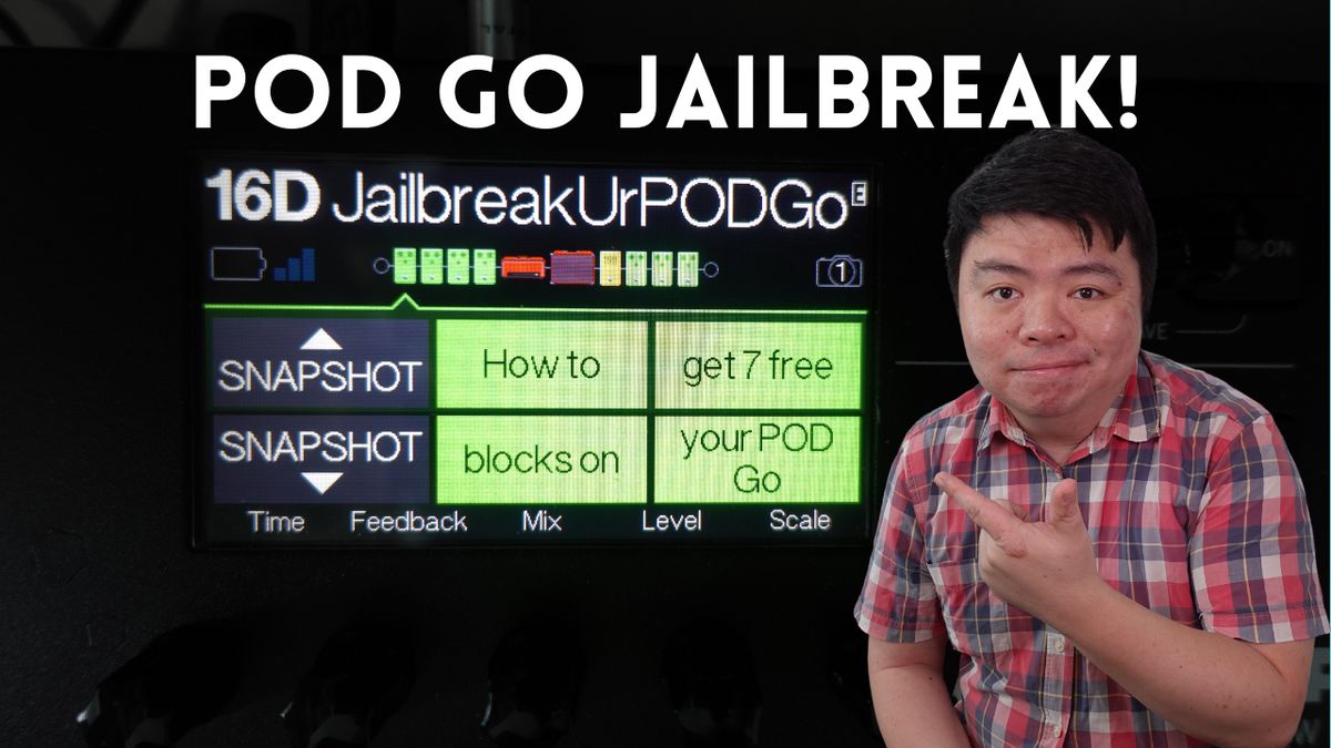 Jailbreaking the POD Go — Justin Chan - Buymeacoffee