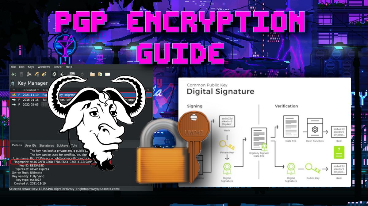 🔑 Learn PGP Encryption Quickly 🔐 (GNU Privacy Assistant) 📽️ — 🥷 (RTP ...