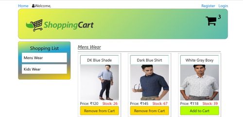 Blazor Server Shopping Cart Source Code .Net 5