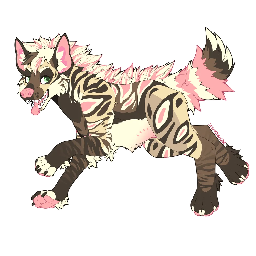 🍖Hyena Base in Action🍖 — SukariDragon - Buymeacoffee