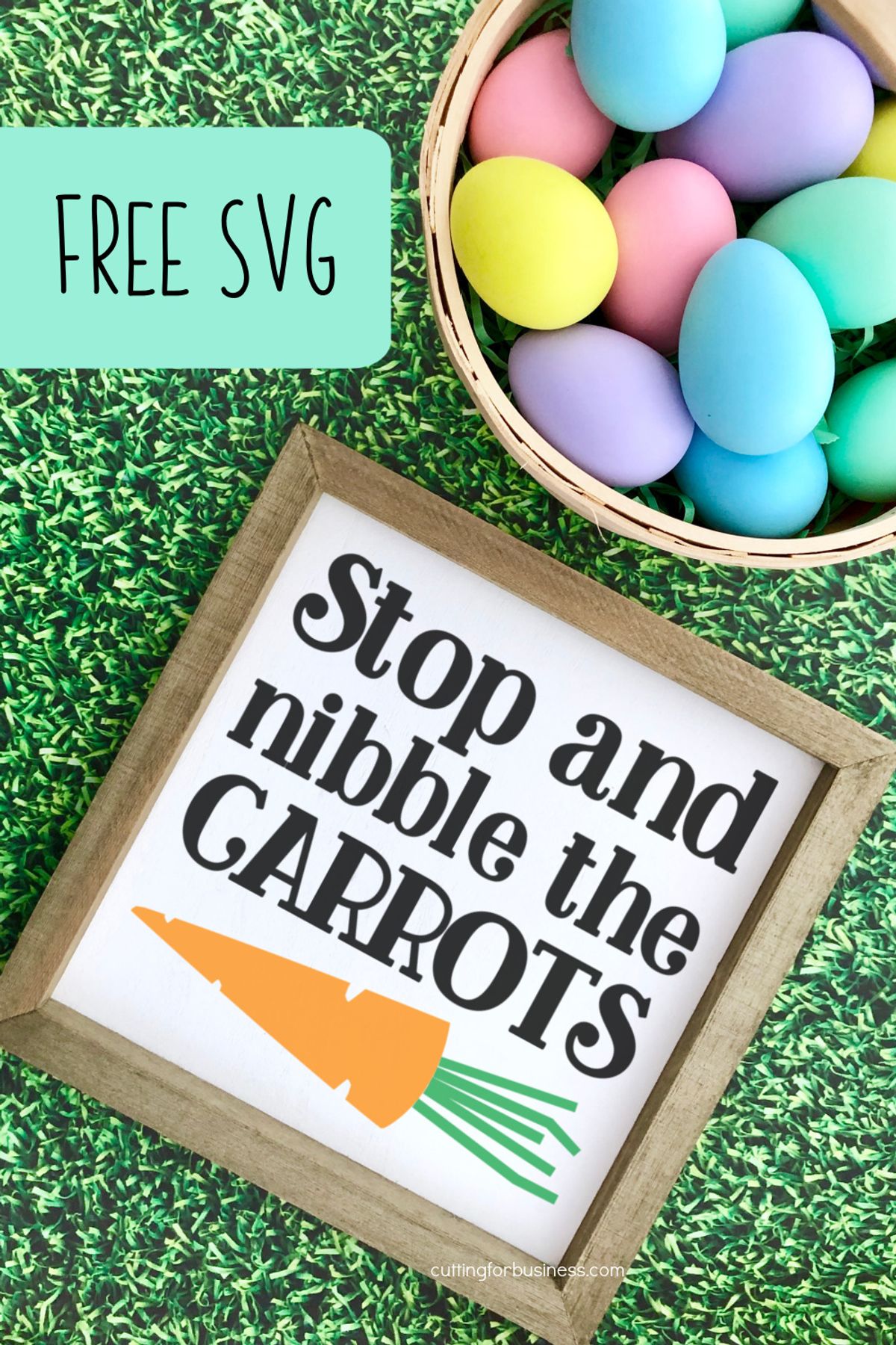 Free Easter Bunny Carrot SVG — Christine Schinagl