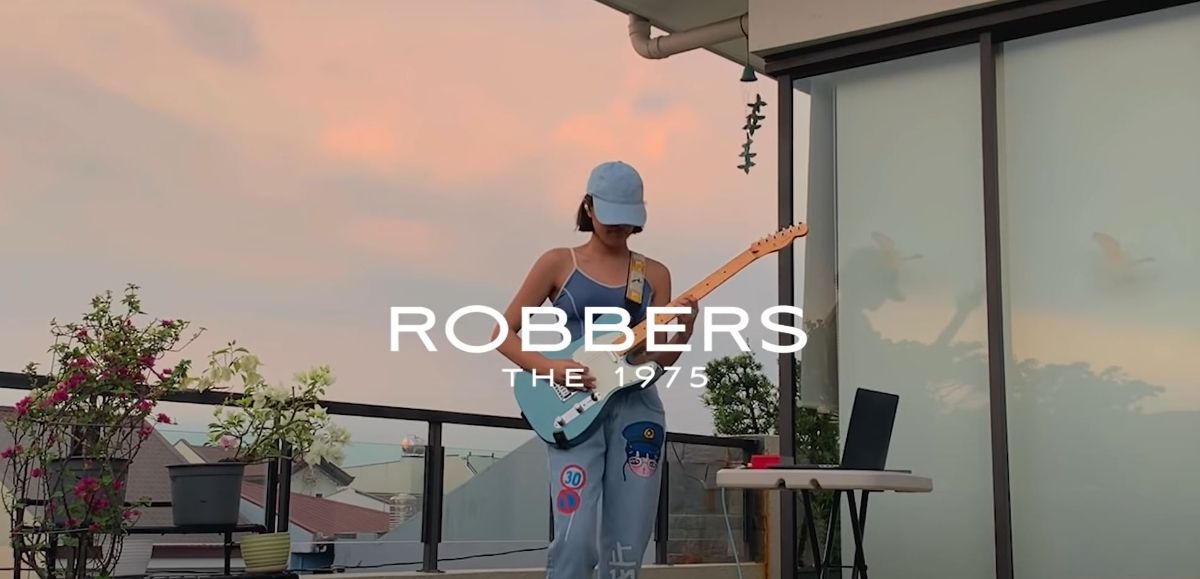 The 1975 - Robbers (guitar loop) TAB - Buymeacoffee