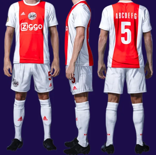 PES KITS - Ajax 2021/2022 (Home/Third) — TOTA KITMAKER