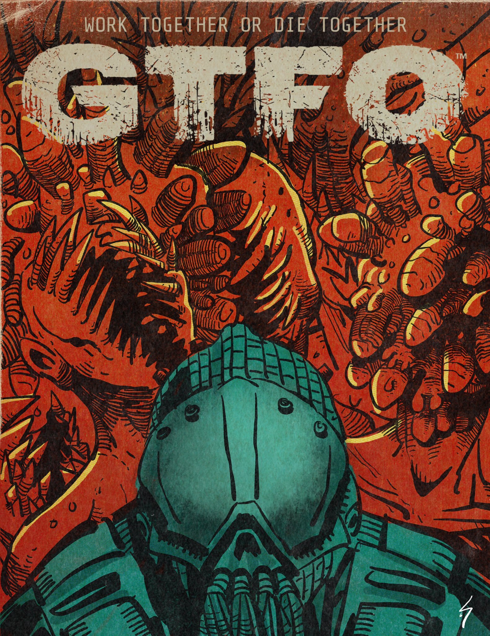 GTFO Fan Art — Clarence Dass