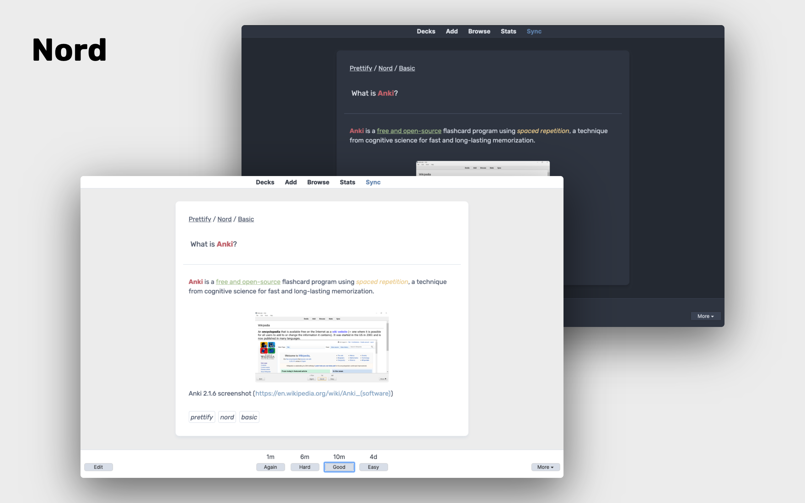 Prettify - Collection of customizable Anki templates with modern and ...