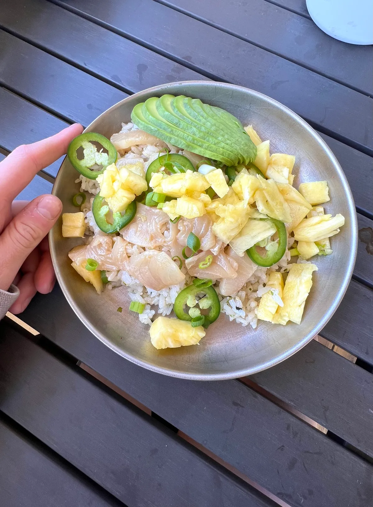 yellowtail poké bowl — eatingwellwithkel