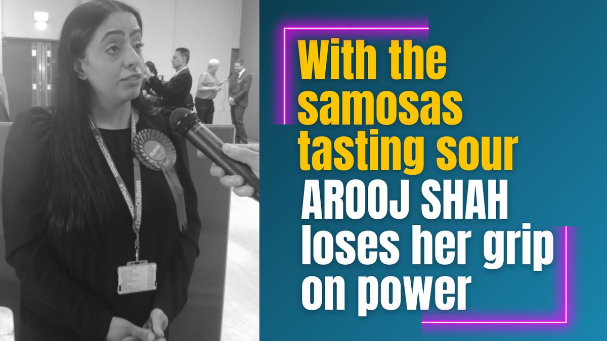 With the samosas tasting sour, Arooj Shah loses her grip on power ...