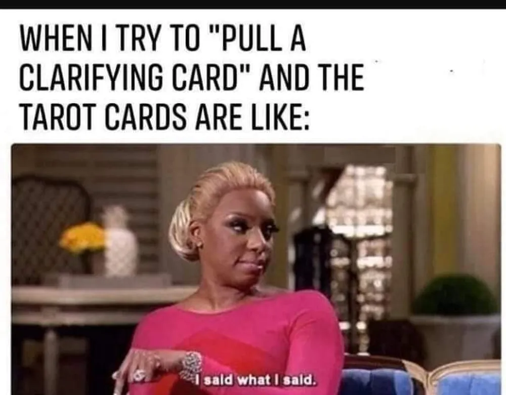 Spituality + Tarot Memes — Turning Tides Tarot - Buymeacoffee