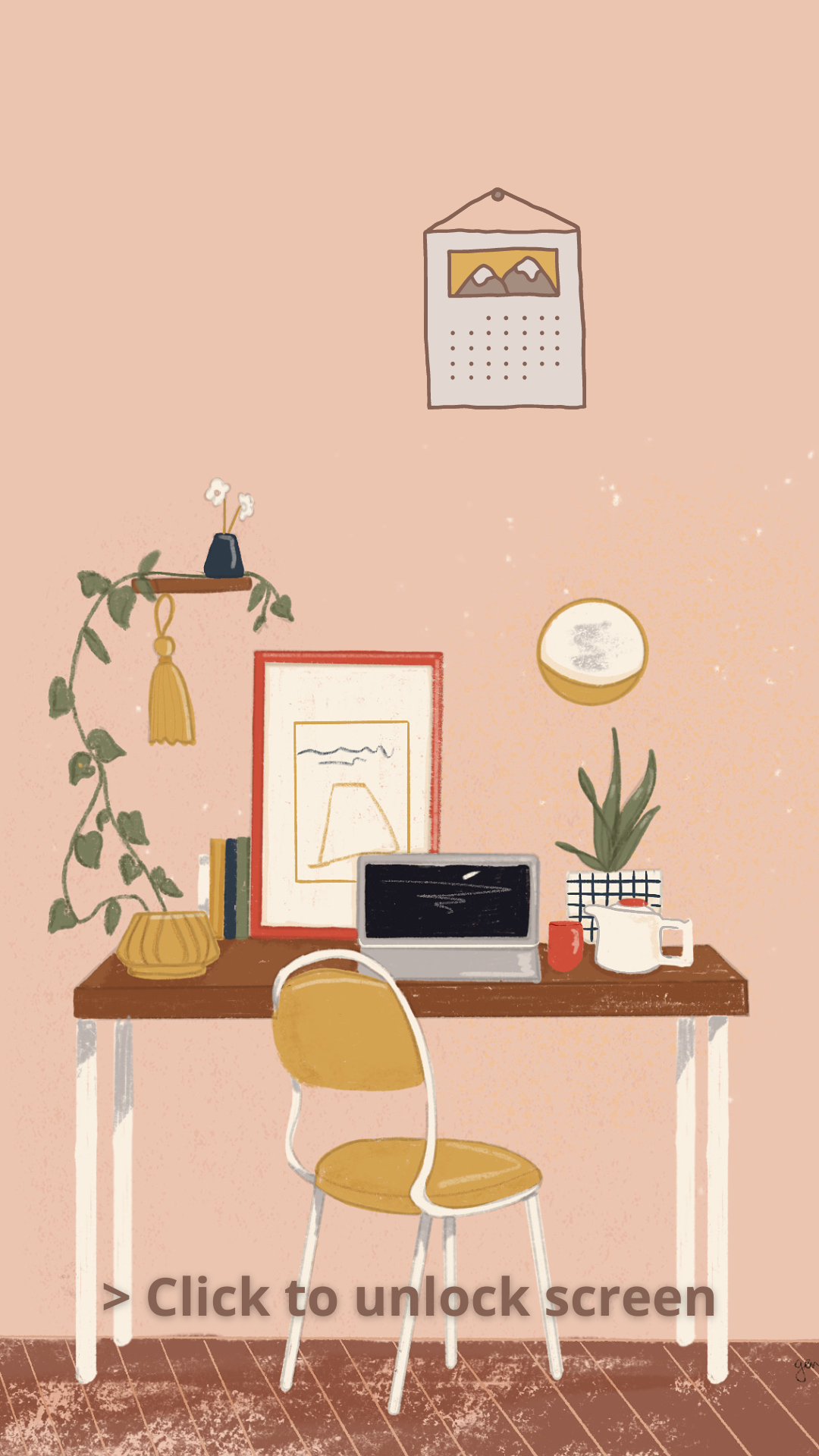WFH Mode Wallpaper — Lydia's Design Space