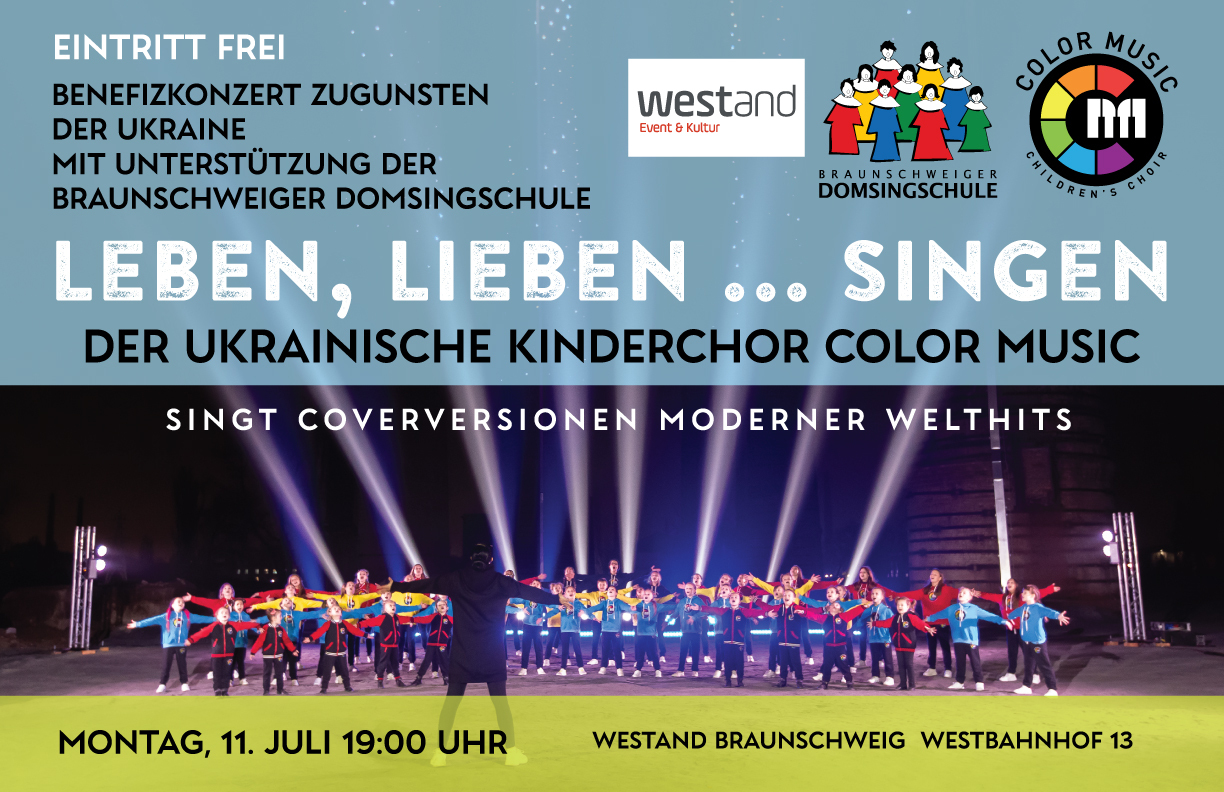 Charity concert COLOR MUSIC Children's Choir in support of Ukraine 🇺🇦 ...