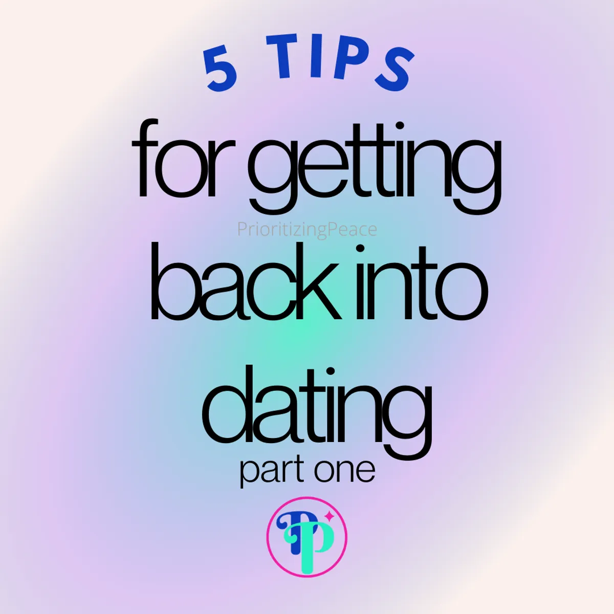 How to get back into dating. — Karla Hunt