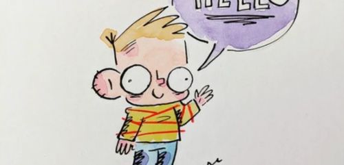 Jesse Atwell is creating a comic strip and graphic novels.