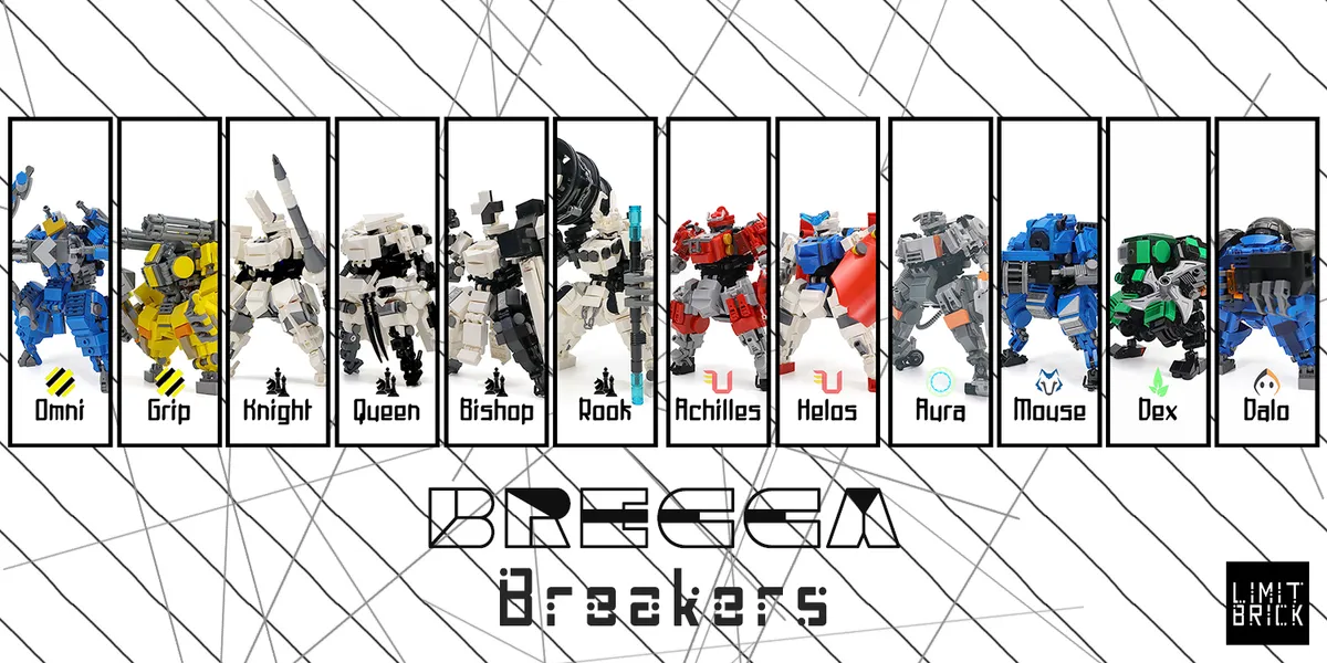 Limit Brick is Build or Break! Let's make toy brick mechs! - Buymeacoffee