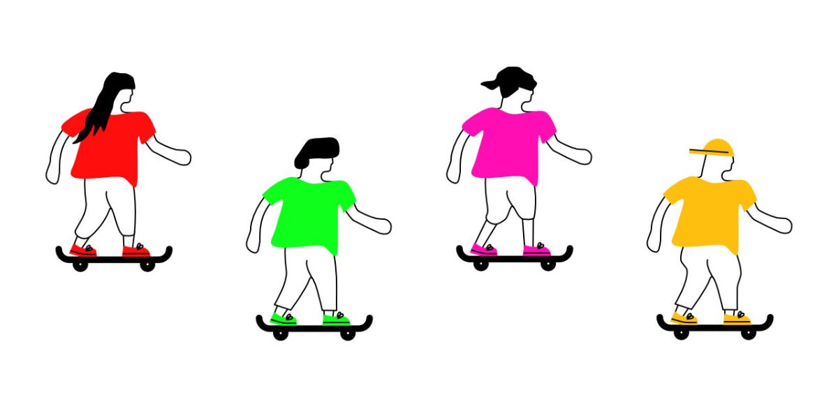 Skaters PNGs - Buymeacoffee