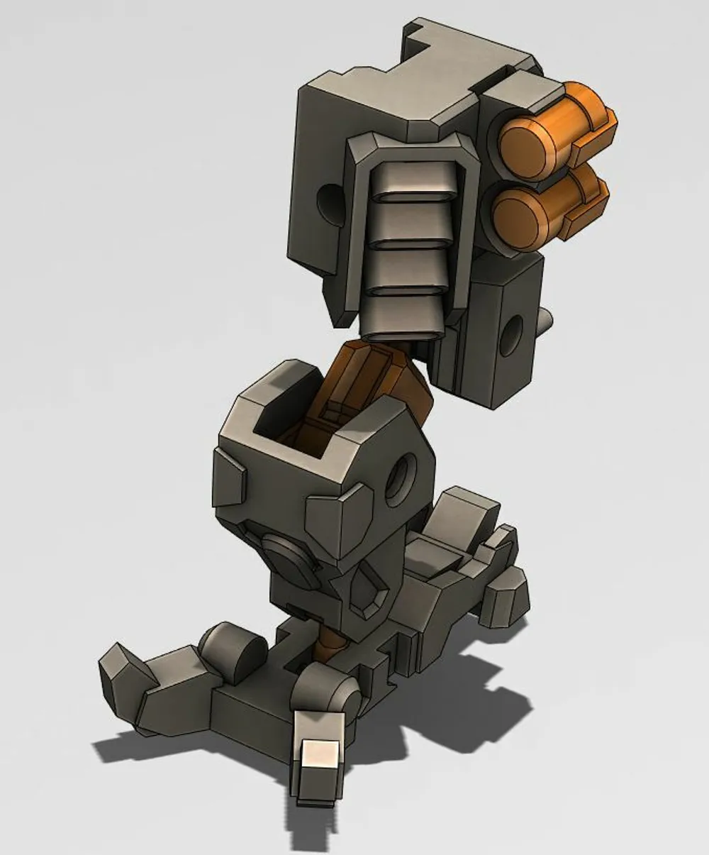MDX hardsuit (VERSION 7) — RattapoomK - Buymeacoffee