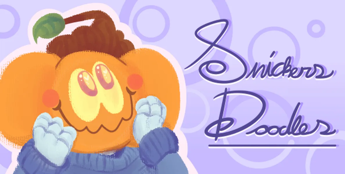 Snickers' Doodles is creating art