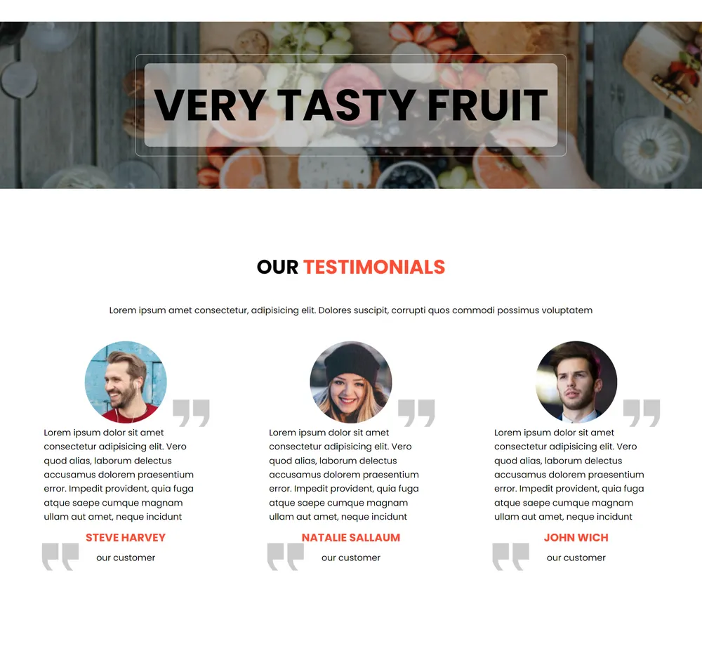 Complete Responsive Fruit Shop Website Using HTML, CSS, and JavaScript 🖤 — Web Trend - Buymeacoffee
