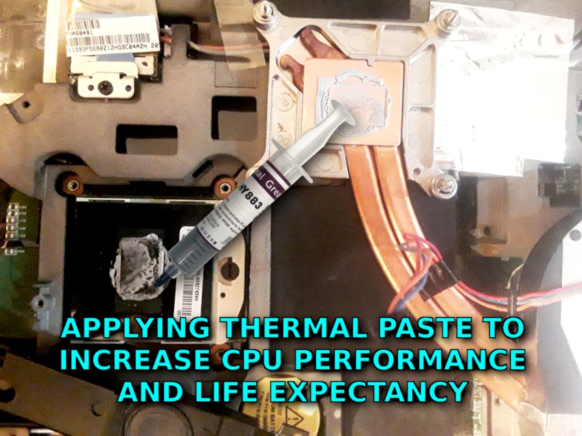📺 How To: Apply Thermal Paste (Increase 💻 CPU Performance / ⚕️ Life ...