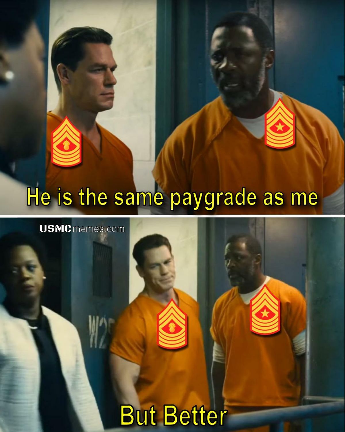 Meme 1340 - Master Guns vs SgtMaj — USMC memes