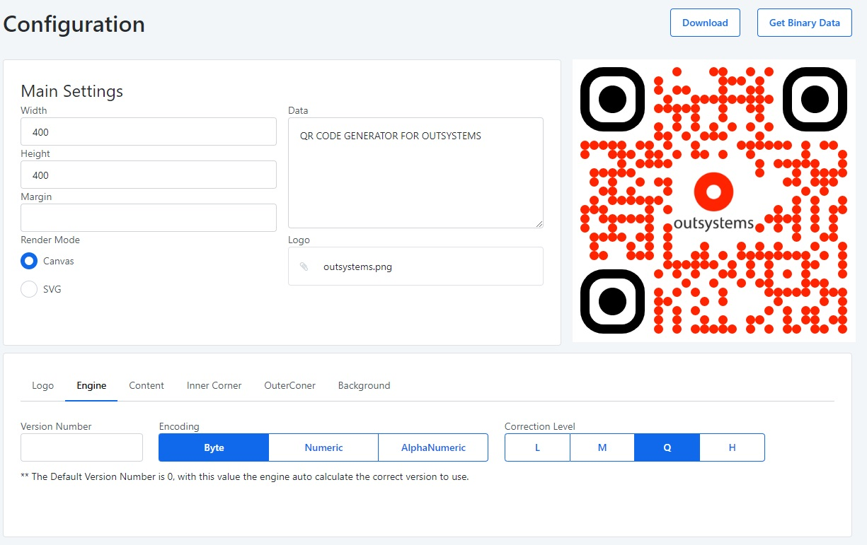 Outsystems 11 - Stylish Qr Code Released — Andrea