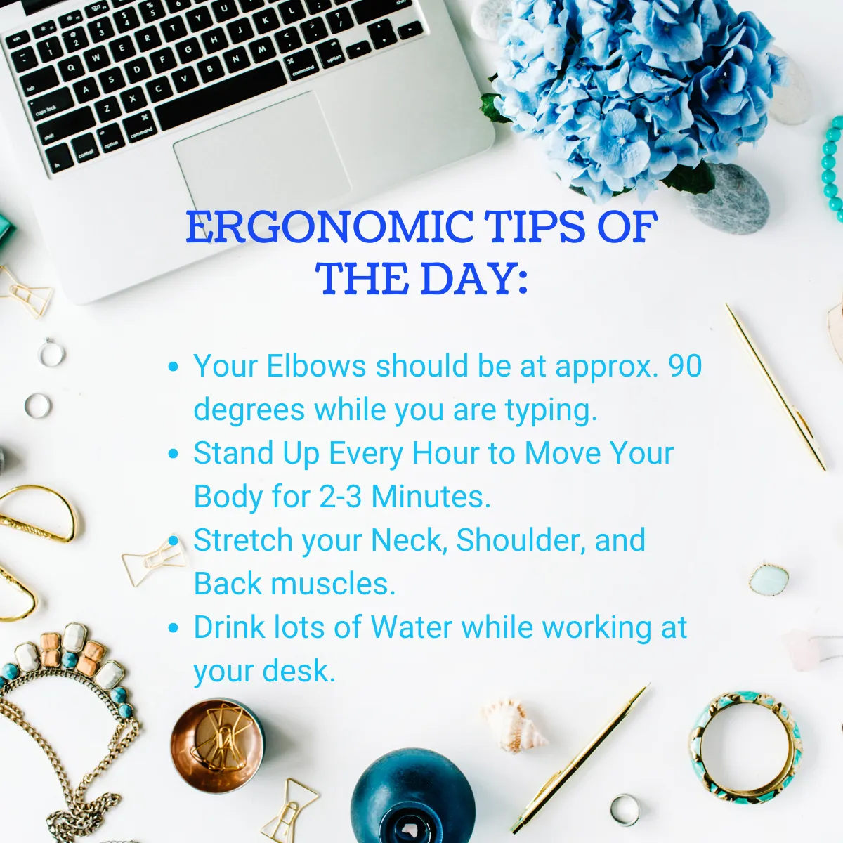 Ergonomic Tips You Can Do Everyday — Sabrina Faris