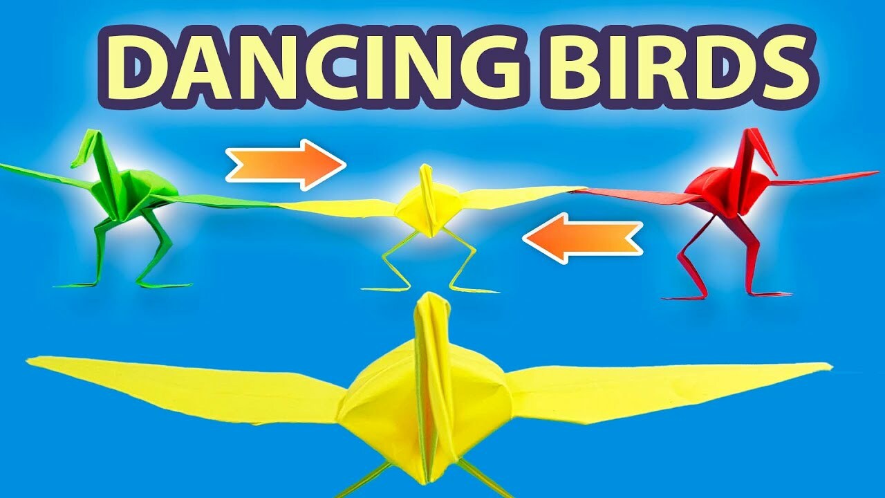 HUGGY WUGGY Origami FINGER TRAP. How to make a paper antistress toy ...