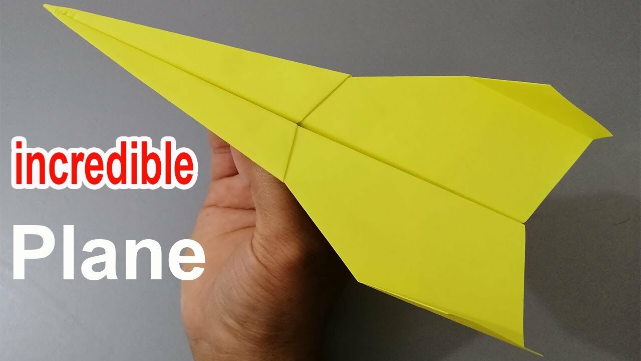 How to make paper fighters | How To Make Paper Airplane Easy that Fly ...