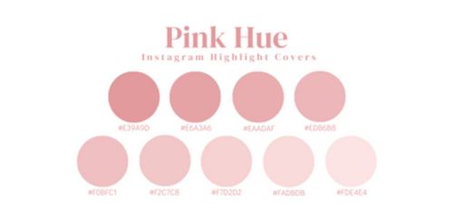 Pink Hue Instagram Highlight Covers