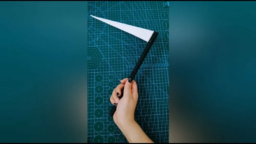 How to make a Paper Storm Death Scythe Origami Weapon The grim reaper ...