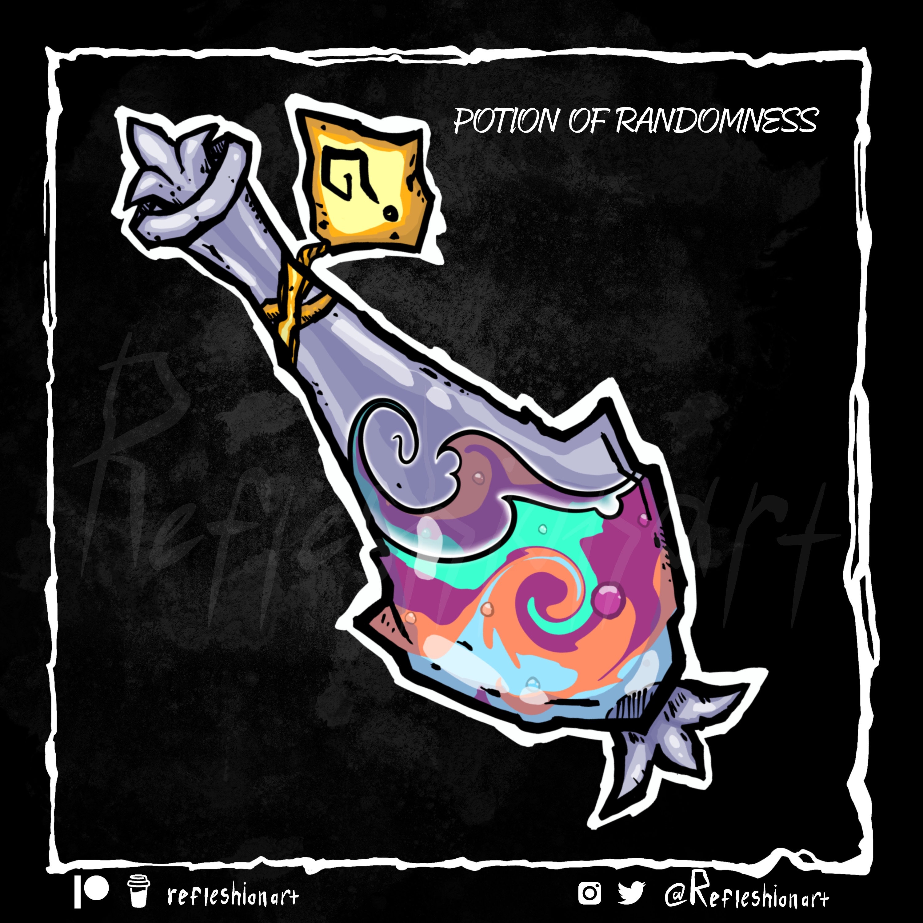 DnD “Potion of Randomness” — Re.Fleshion.art