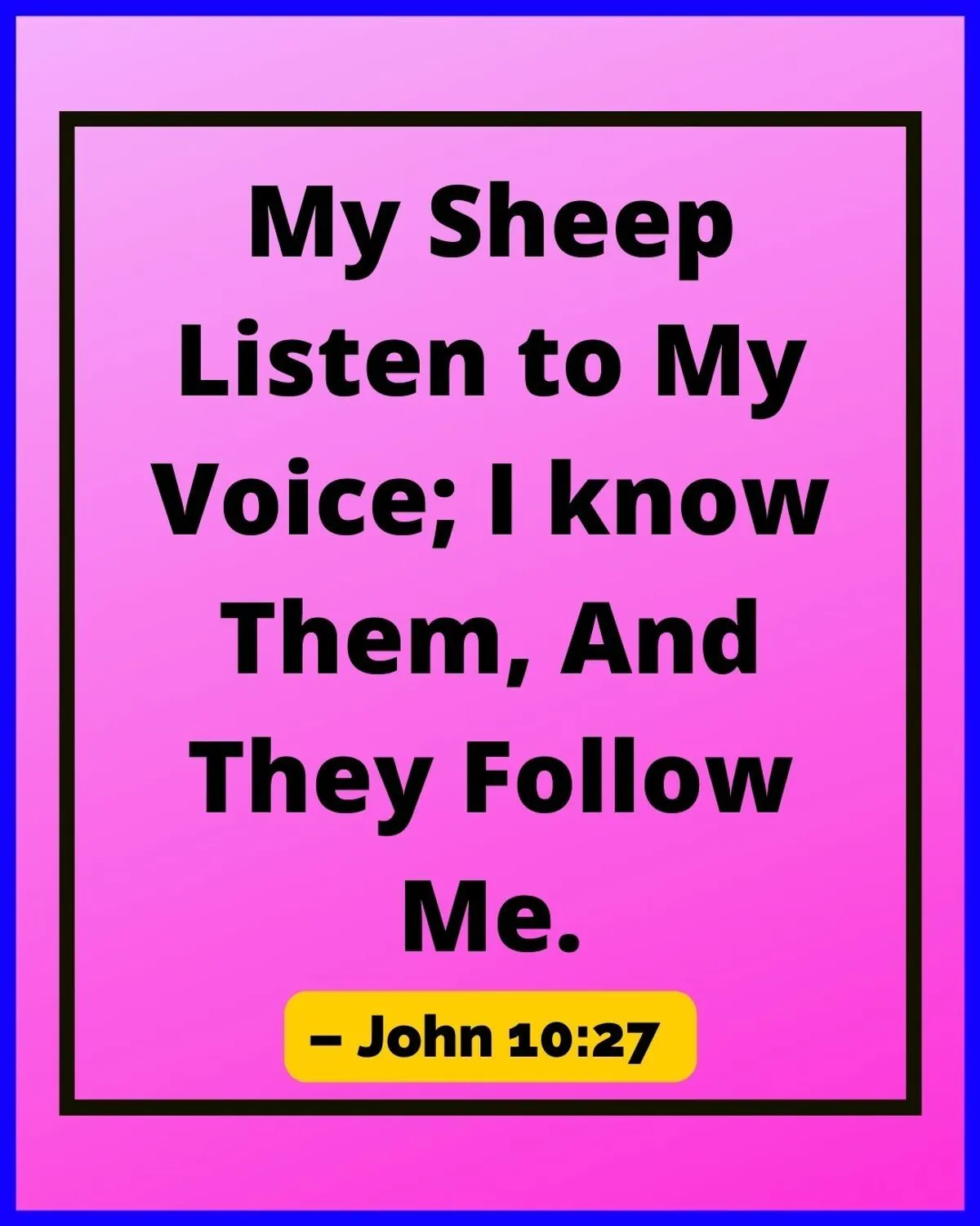 Bible Verse of The Day - 10-7-22 — Positive Vibes