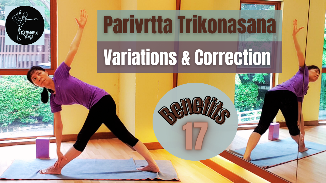 Crossed Triangle (Parivrtta Trikonasana) Variations & Benefits ...