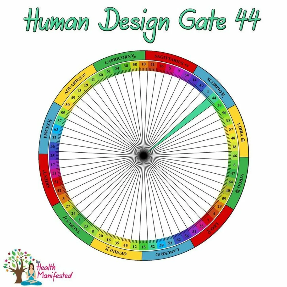 Human Design Gate 44 — Health Manifested