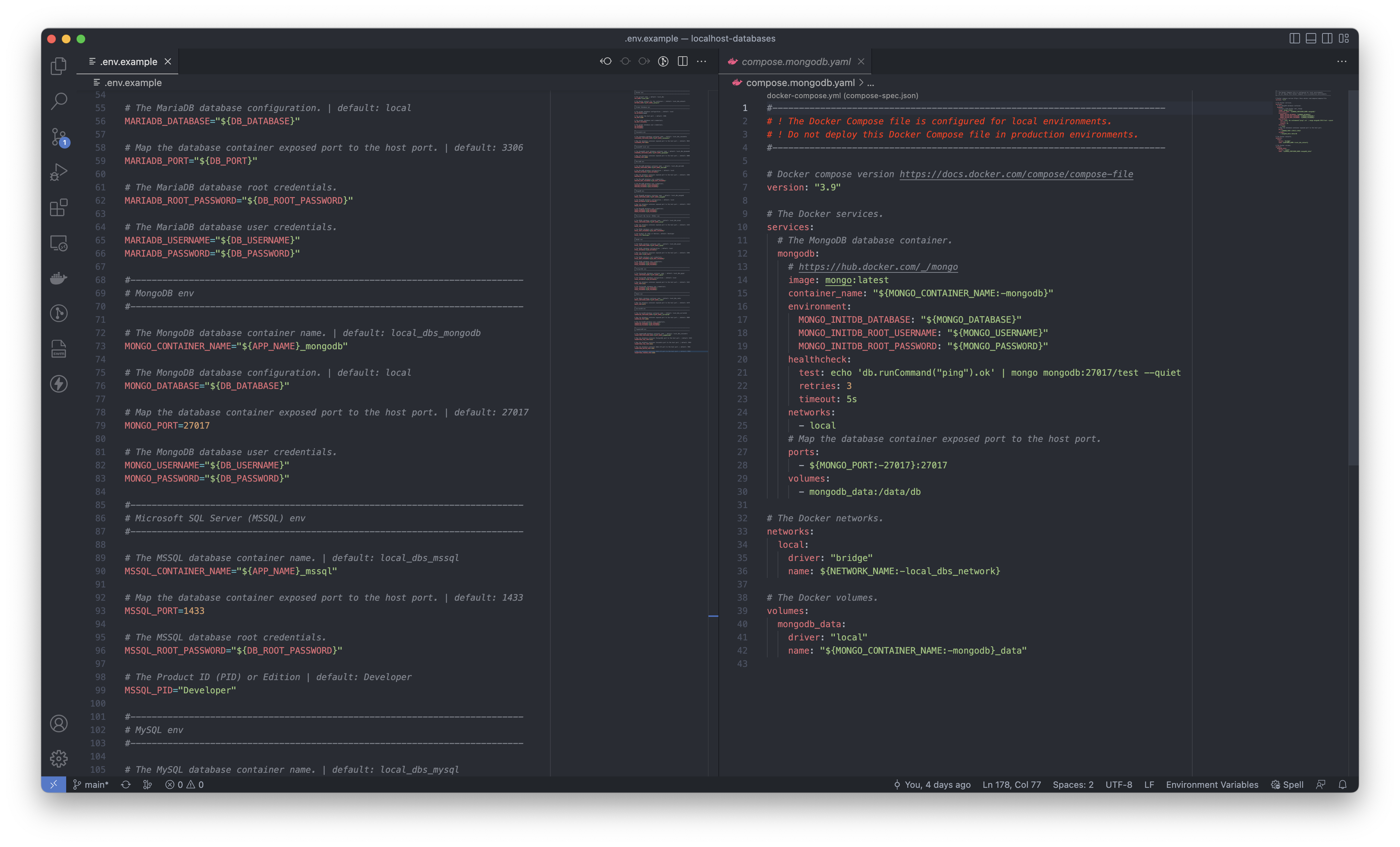 Setting up databases for local development — Luis Aveiro - Buymeacoffee