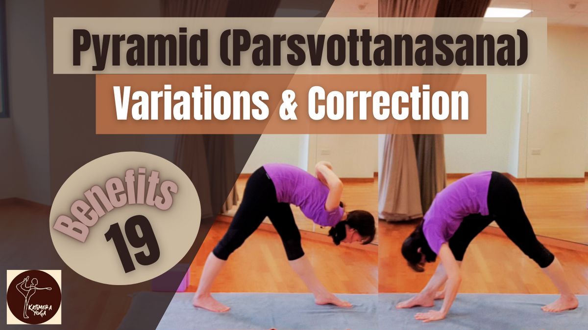 Pyramid Yoga Pose (Parsvottanasana) Variations & Benefits — Katimera ...