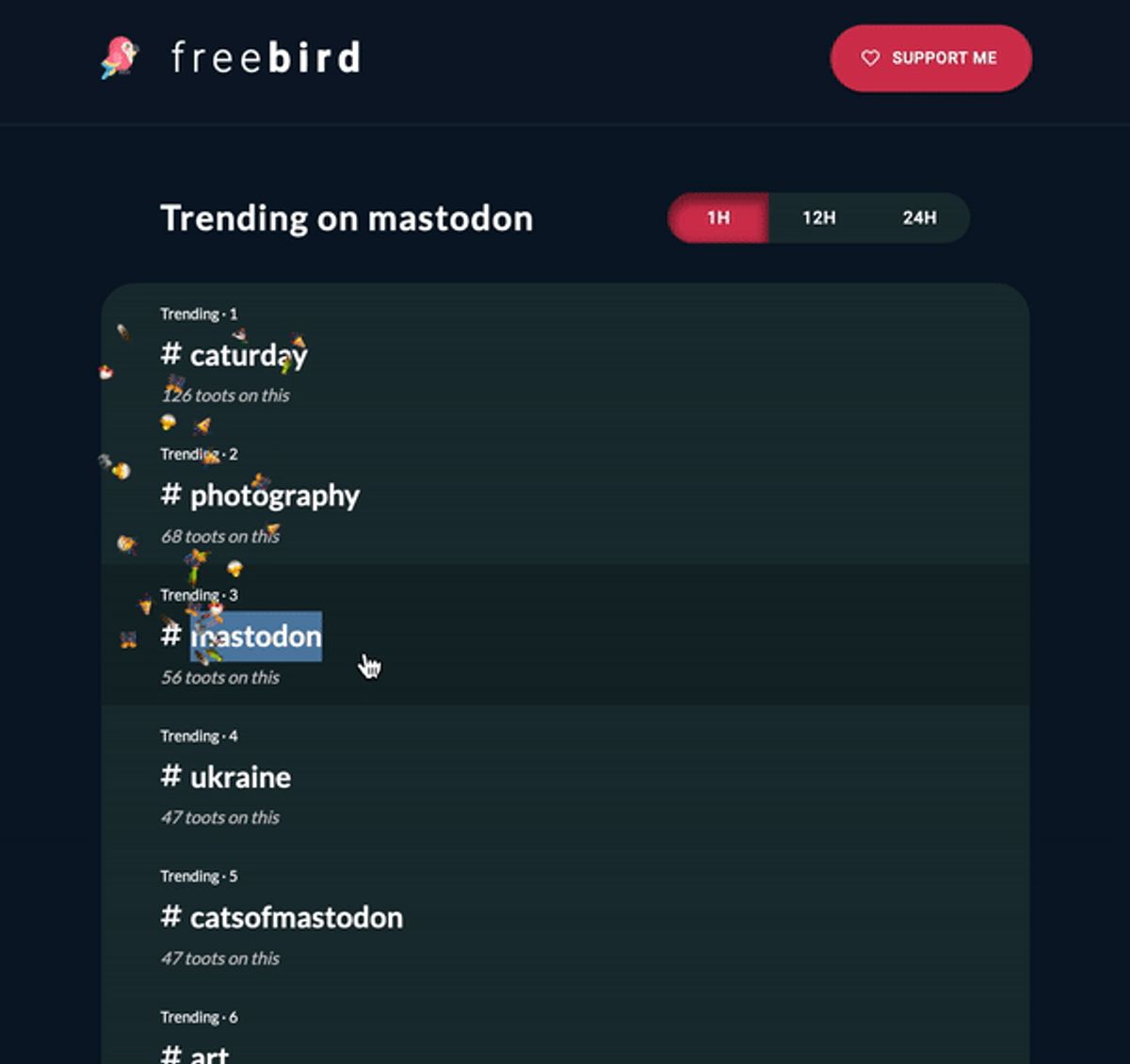 V1 of Freebird Trends RELEASED! — Freebird - Buymeacoffee