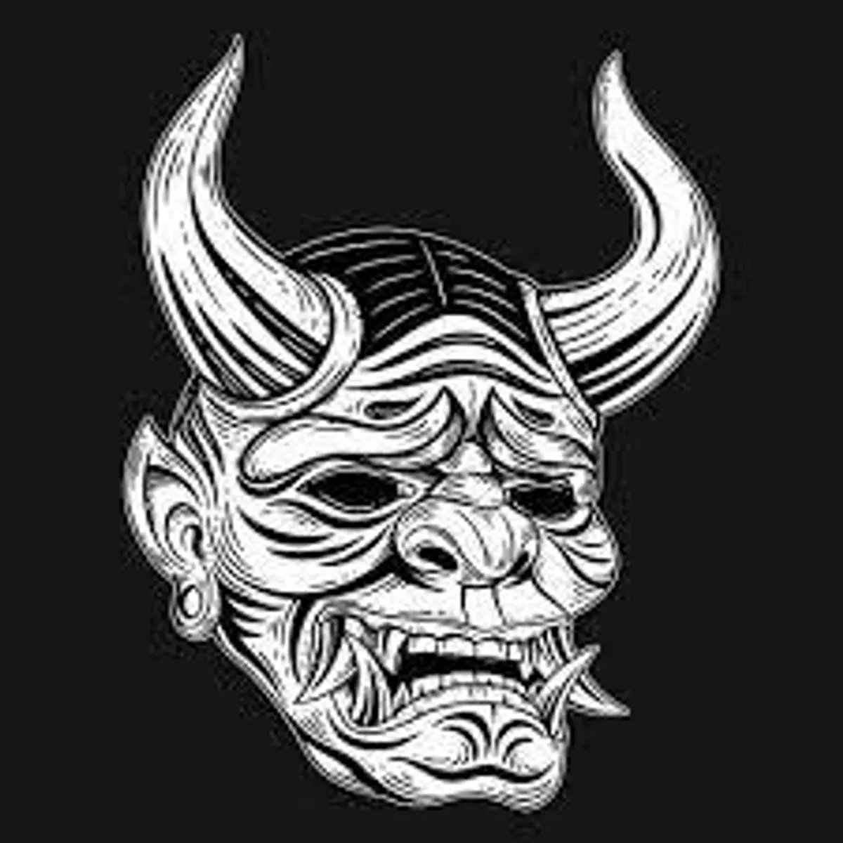 Japanese Devil Omni Mask — SUSAN HAMLIN